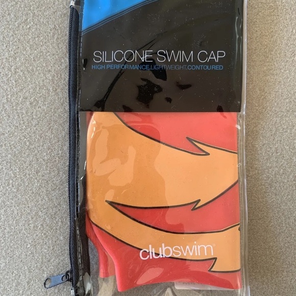 Club Swim | Swim | New Club Swim Silicone Kids Junior Jr Swim Cap Shark ...